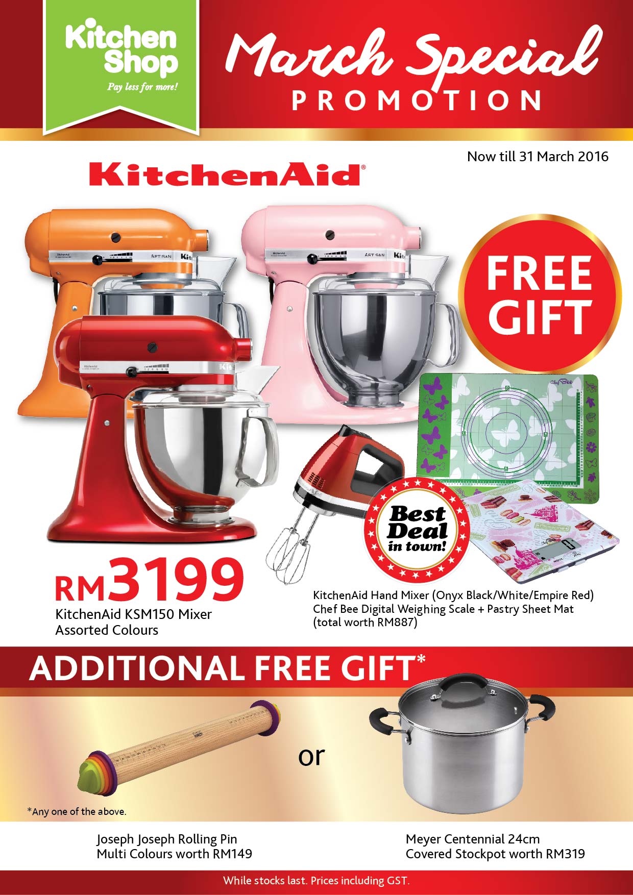 Kitchen Aid – Best Deal In Town Promotion – Valid Now Till 31 March ...